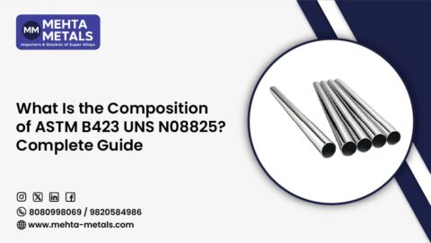 ASTM B423 UNS N08825 Composition – Complete Incoloy 825 Guide